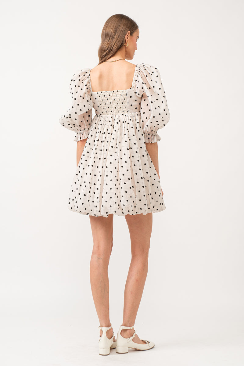 Jacquelyn Dot Dress – BARE RAGS